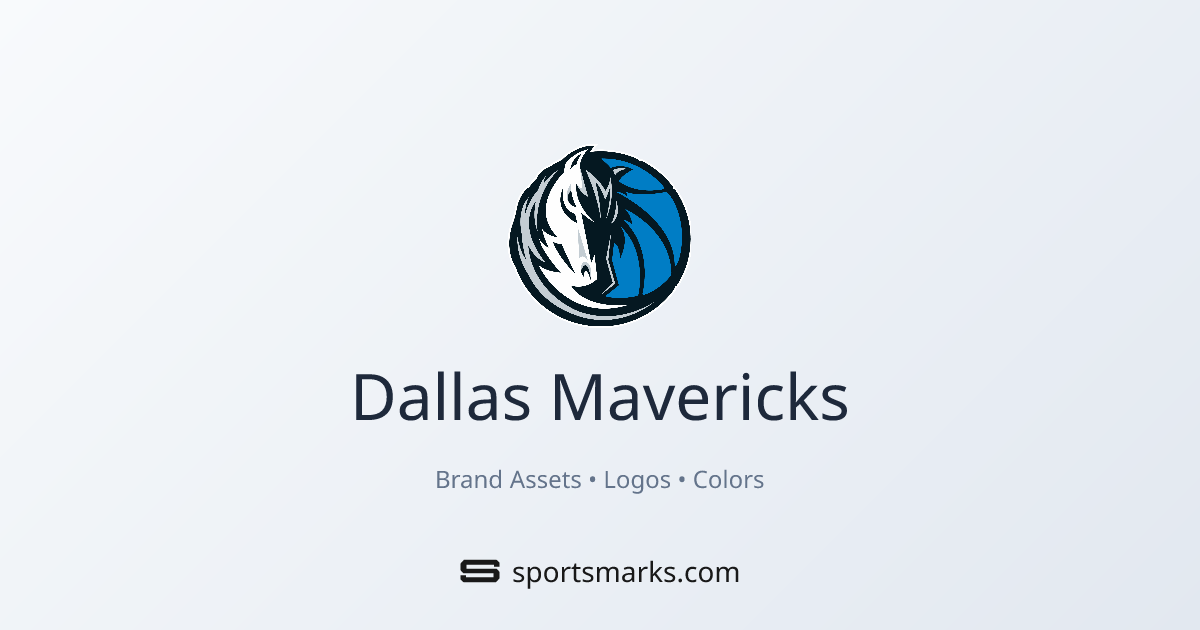 Dallas Mavericks Brand Assets - Logos, Colors & Trademarks ...