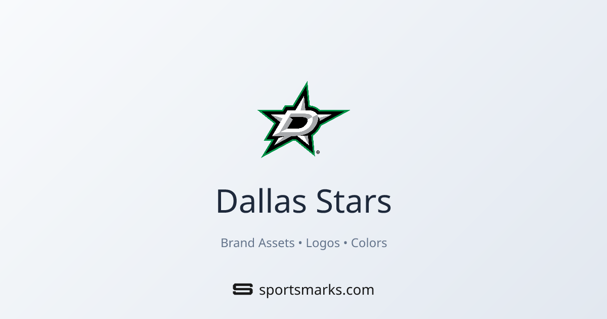 Dallas Stars Brand Assets - Logos, Colors & Trademarks | Sportsmarks ...